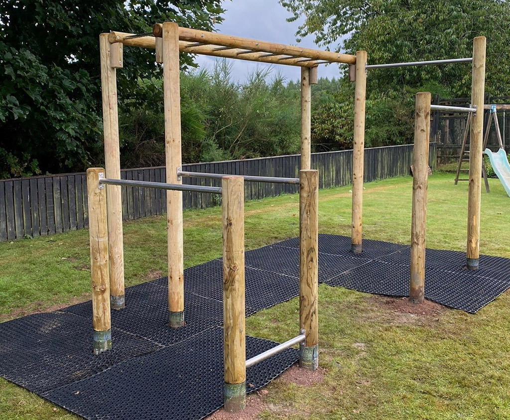 Outdoor Gym | Caledonia Play | Adult outdoor fitness | Scotland | UK